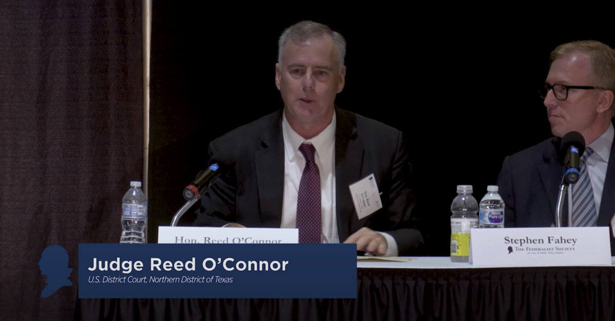 Judge Reed O'Connor Sides with Anti-Gay Business in ACA Case