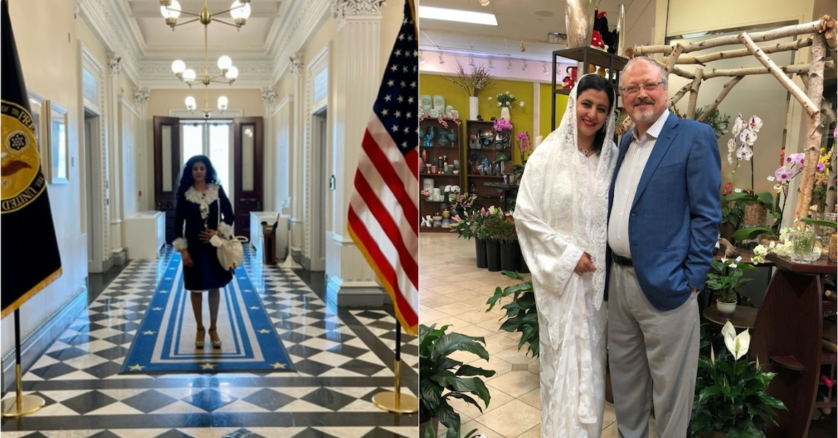 Jamal Khashoggi's Widow Hanan Elatr Appears on 'Objections'