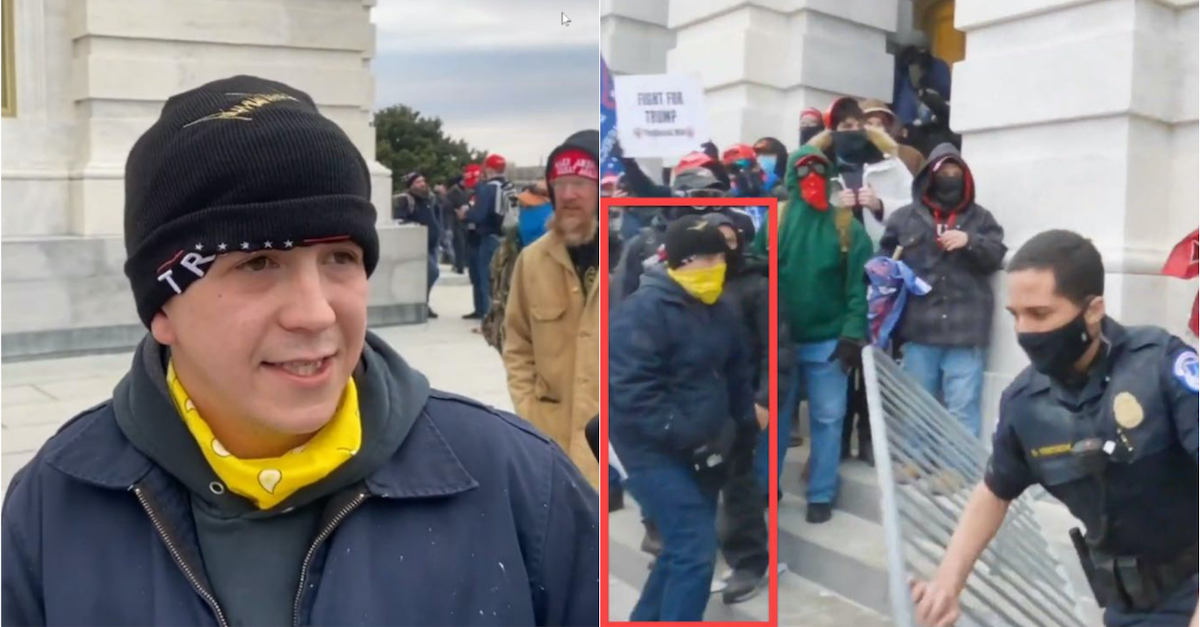 Mikhail Edward Slye Pleads Guilty to Jan. 6 Tripping Assault