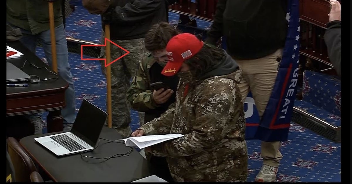 Judge Convicts Men Who Rifled Through Senate Docs on Jan. 6