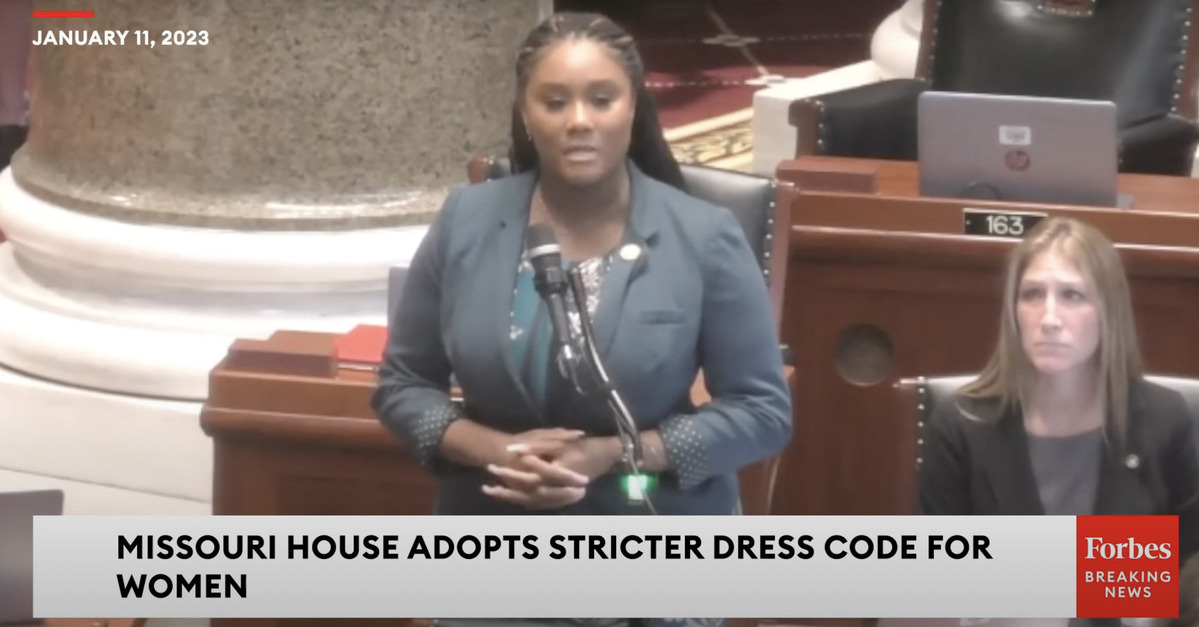 Missouri Legislature's New Women's Dress Code Skewered in 'Sweatergate ...