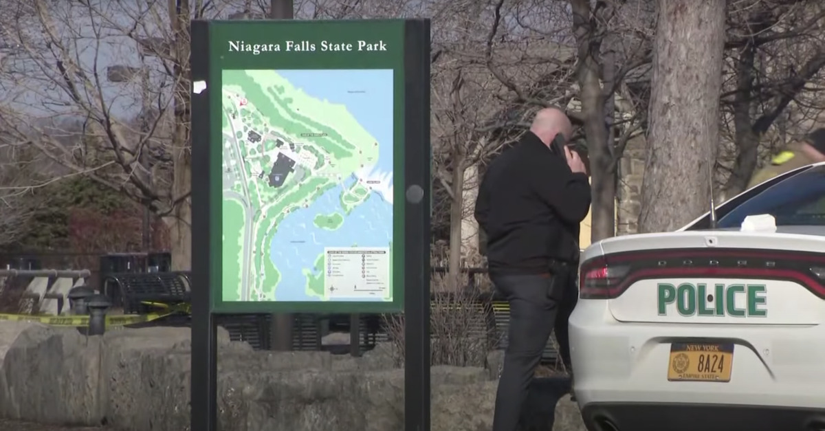 Questions swirl over mother and son's deep fall into gorge