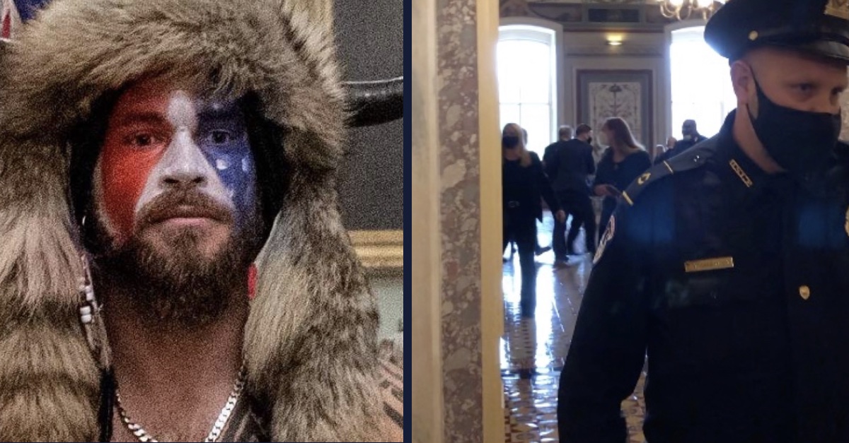 Jacob Chansley was in Jan. 6 mob near fleeing Chuck Grassley