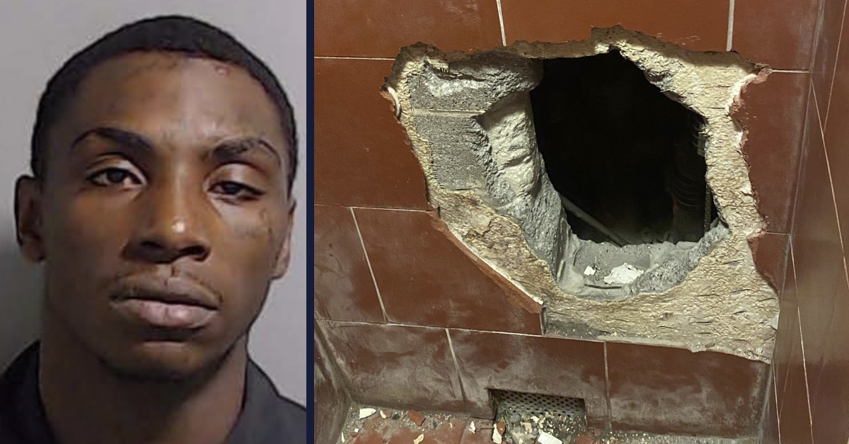 Kavian Thomas accused of digging jail tunnel to stab inmate