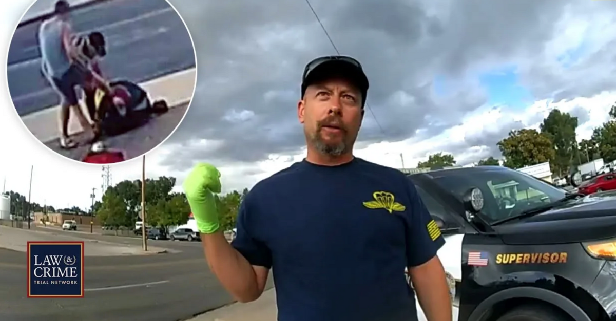 Father-son duo allegedly beat homeless man in violent 'citizen's arrest ...