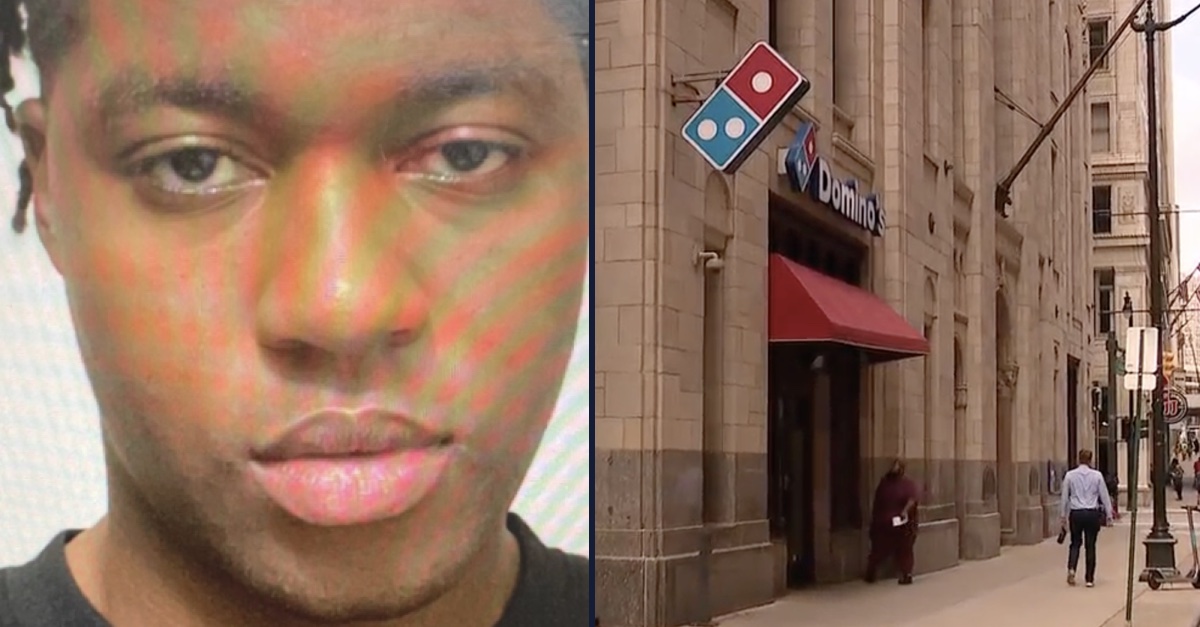 Murder suspect Joshua Hill arrested at Domino's in Detroit
