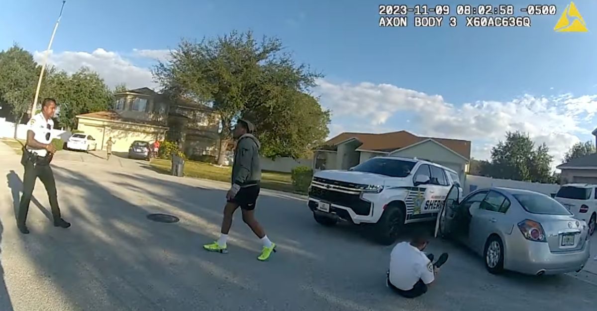 Police body cam clip shows Ralph Bouzy 'ambush' deputies