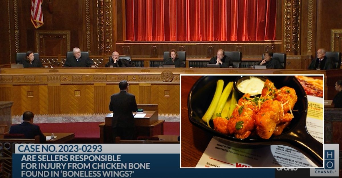 'It's a chicken tender. It's a chicken finger. It's a chicken strip ...