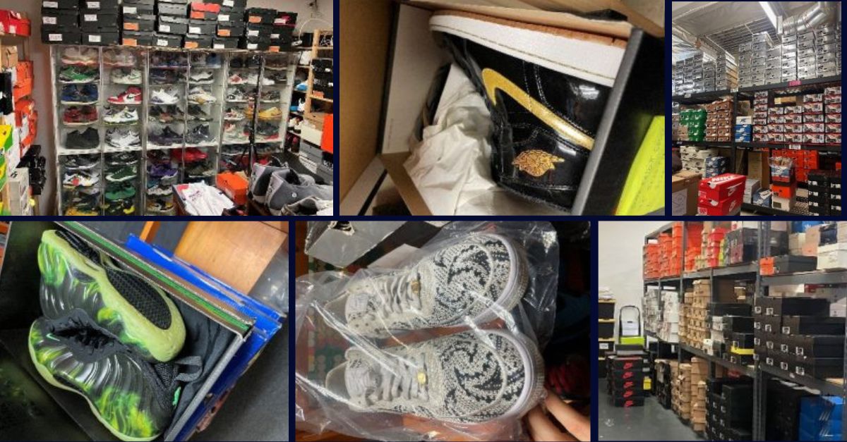 Cops recover $5 million in stolen Nike gear in LA warehouse