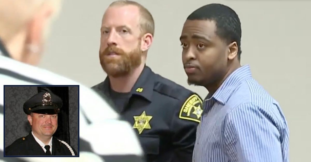 Cop killer 'had a smirk on' while getting sentenced to life