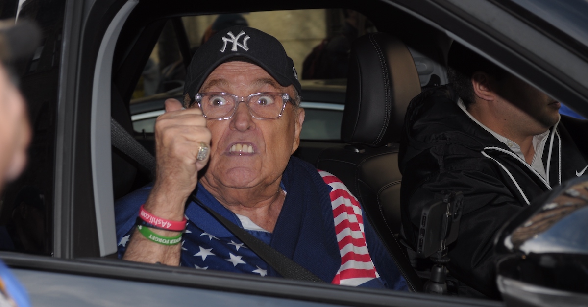 Tensions are running high in Rudy Giuliani's bankruptcy case