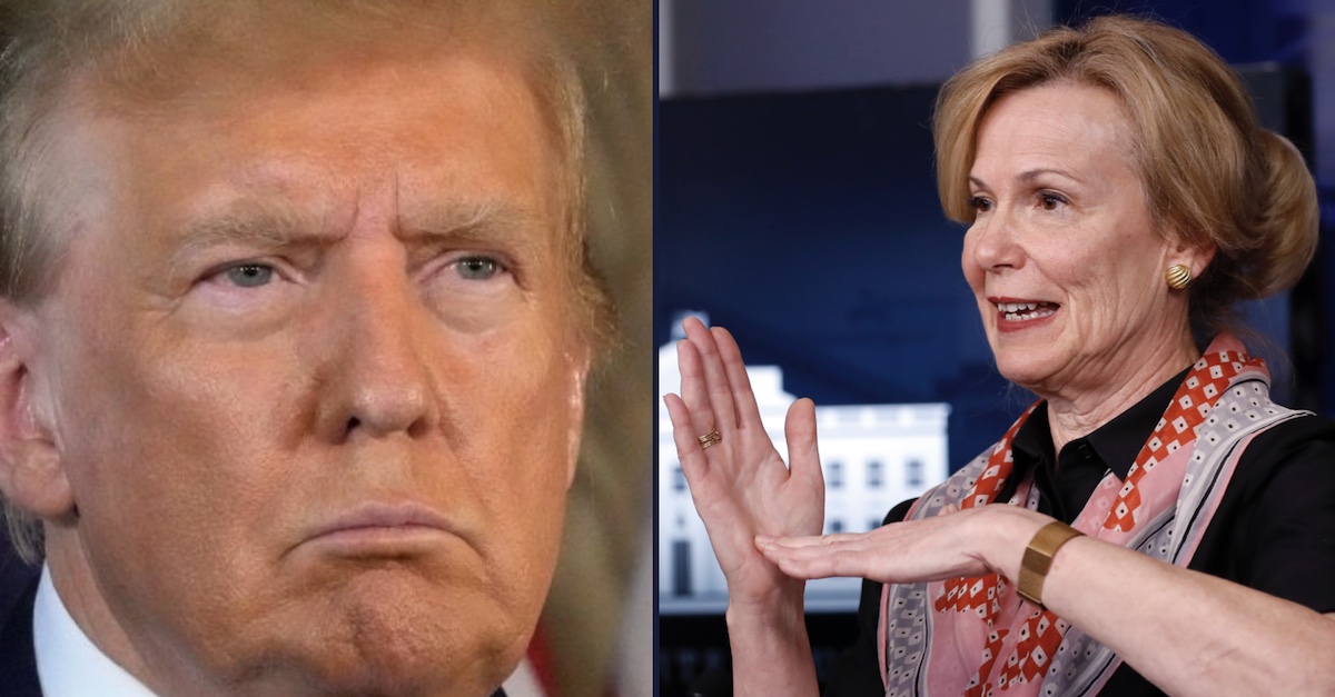 Dr. Birx's non-prosecution must doom Mar-a-Lago case: Trump