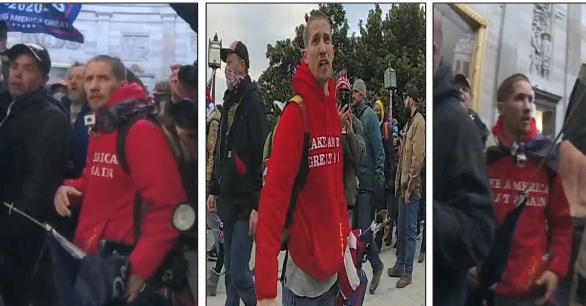 Marine who sliced Jan. 6 cop's hand with flagpole sentenced