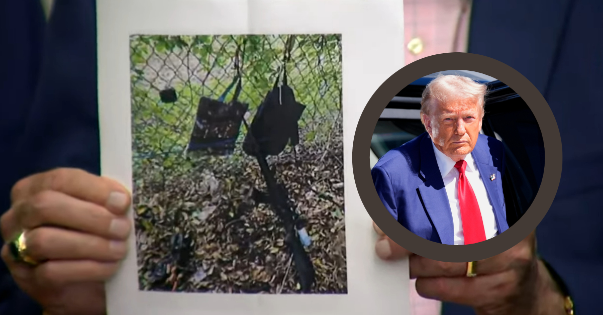 Secret service agent spotted rifle pointing out of fence at Trump golf ...