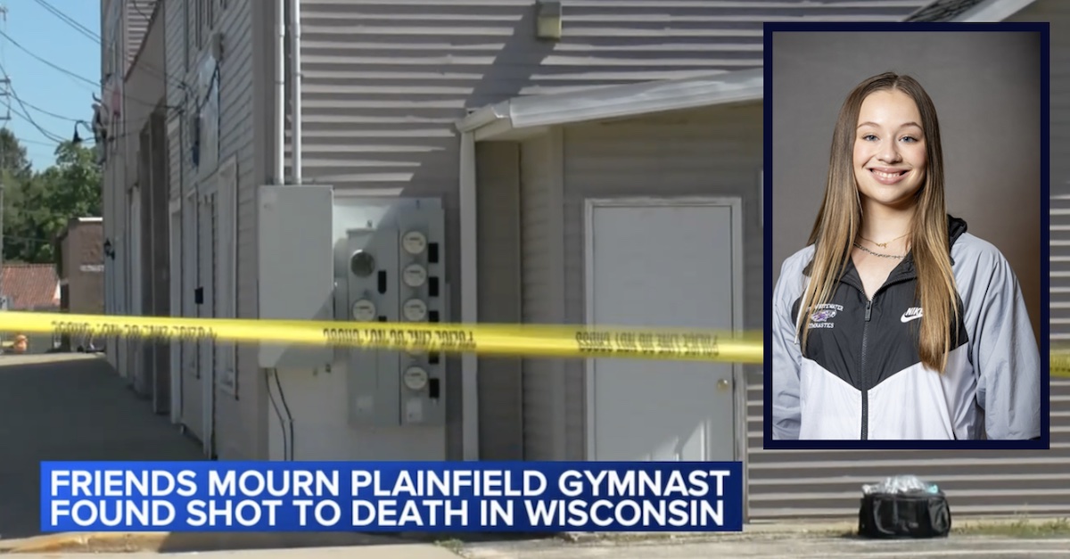 College gymnast shot and killed, and a suspect is in custody