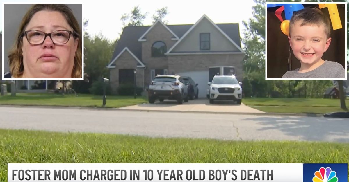 Foster mom admits to sitting on and killing 10-year-old