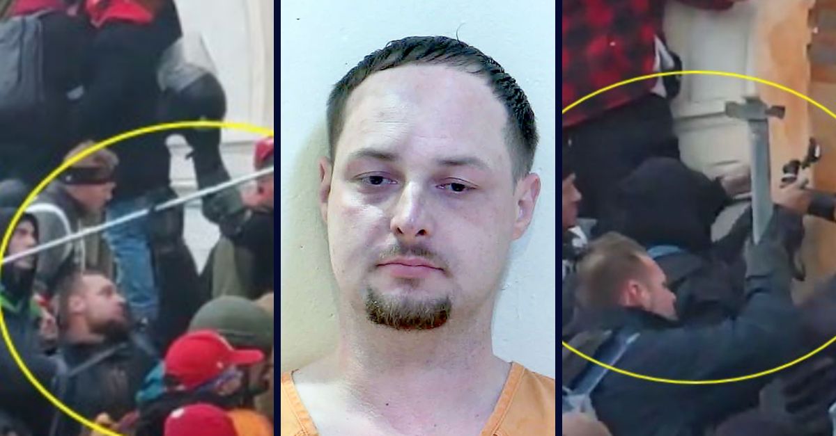 'Pieces of s—': Jan. 6 rioter who taunted cops during assault with pole ...