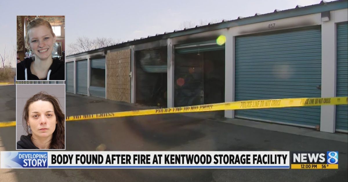 Charred remains of woman found in padlocked storage unit