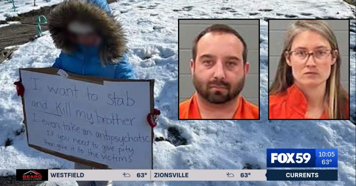 'I want to stab and kill my brother': 6-year-old forced to hold ...