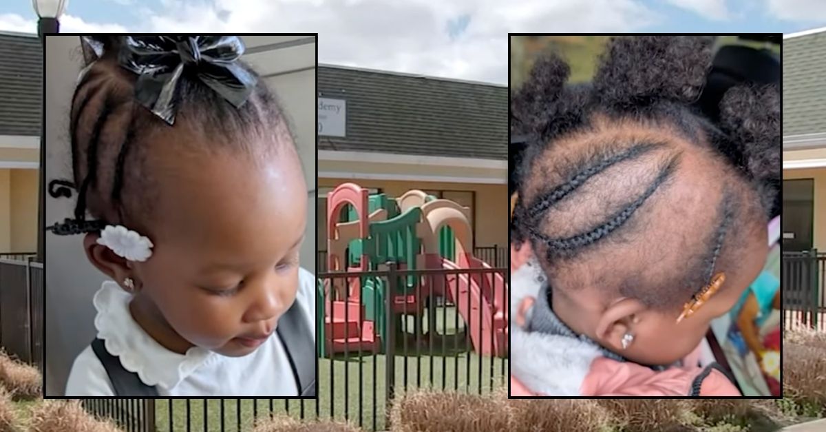 'Big bald spot': 2-year-old comes home from day care with hair braid ...