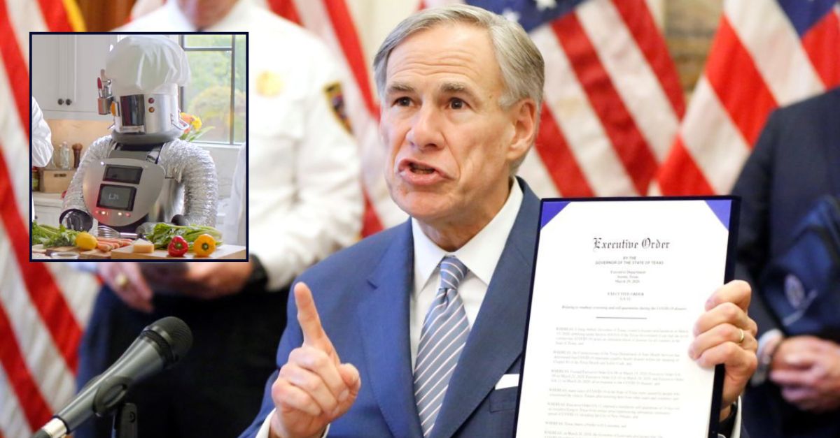 'Robot chef' looms large in Greg Abbott complaints over challenge to ...