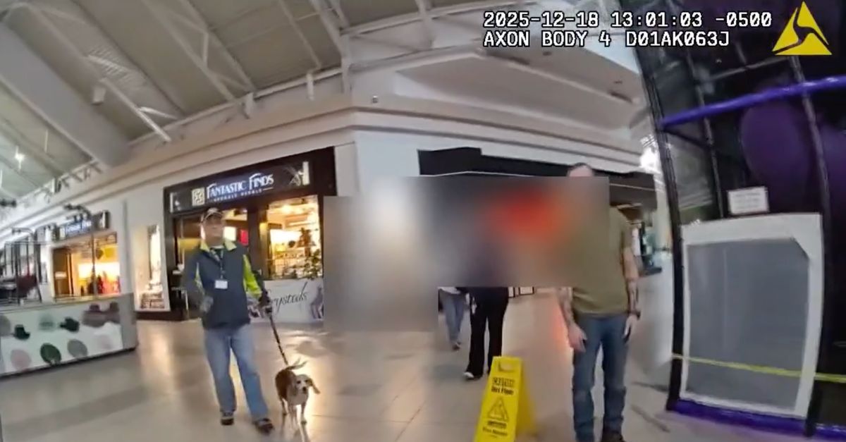 Veteran banned from mall over service dog, lawsuit says